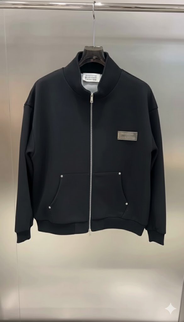 Logo-Tag Reversible Hooded Jacket – Two-in-One Style, Maximum ...